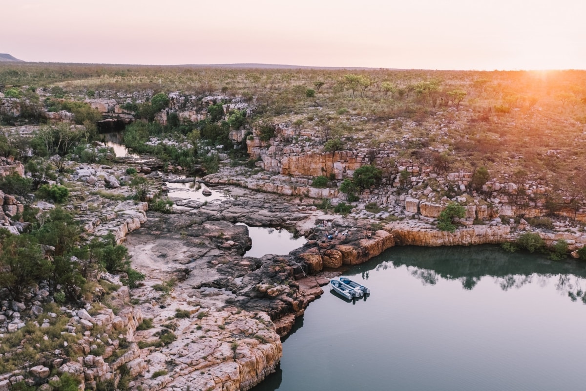 Panduan untuk berpesiar di kawasan Kimberley - Tourism Australia