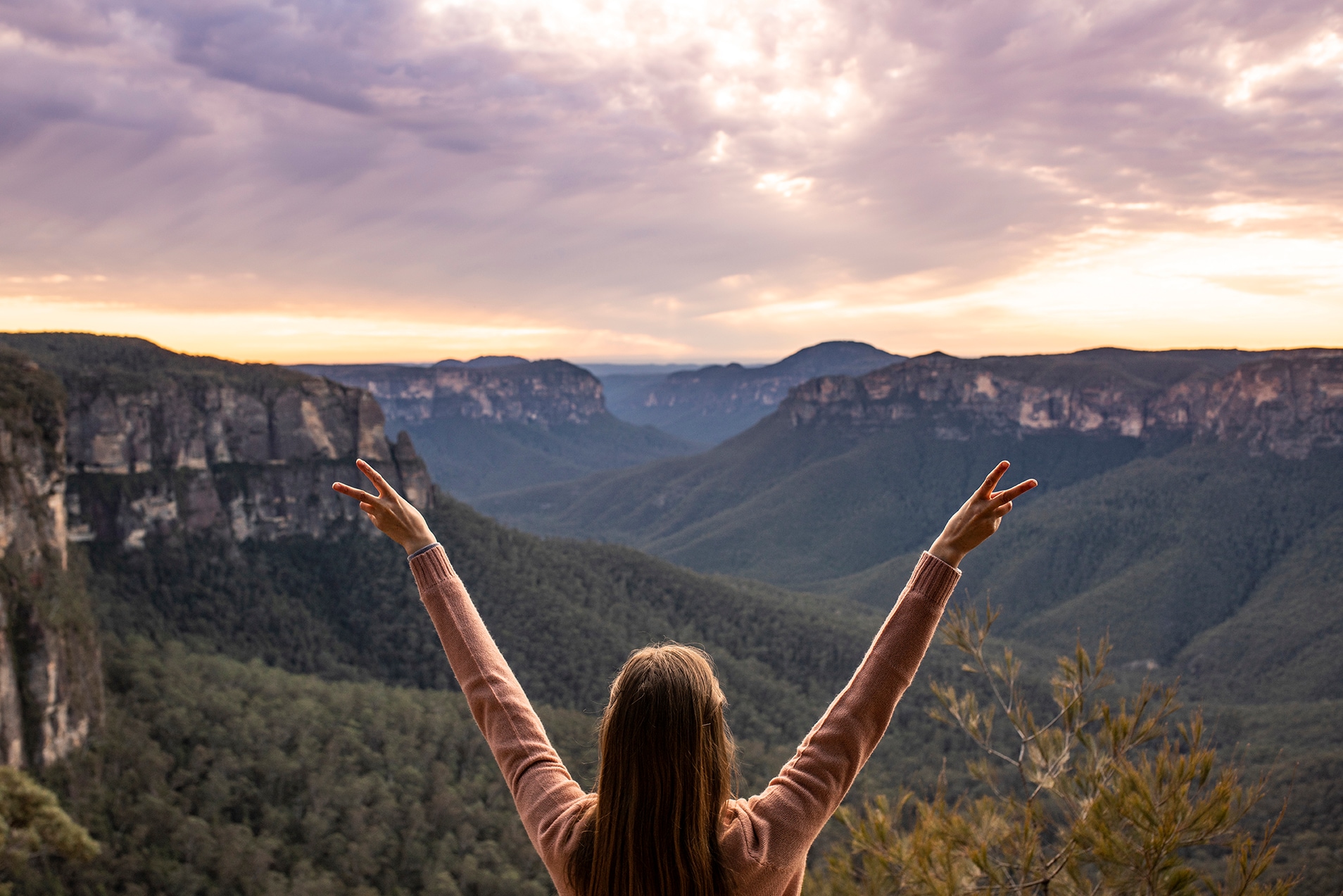 Die blauen Berge vor den Toren von Sydney - Tourism Australia